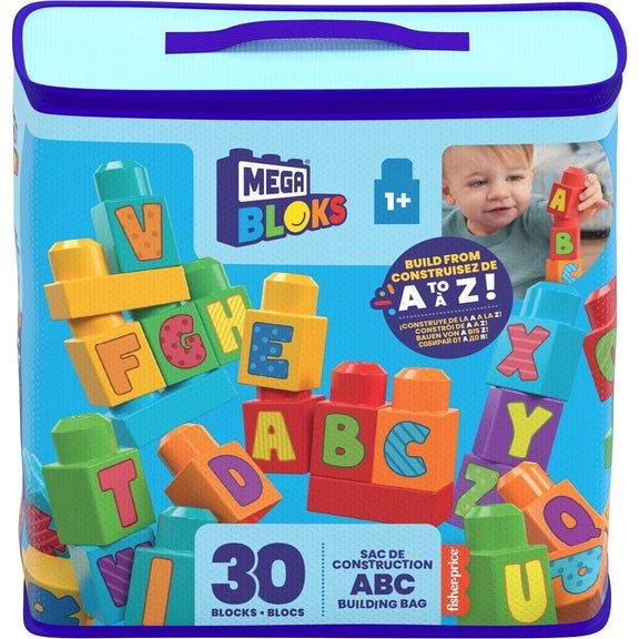 Buy Mega Bloks - ABC Building Bag Toys101 | NZ