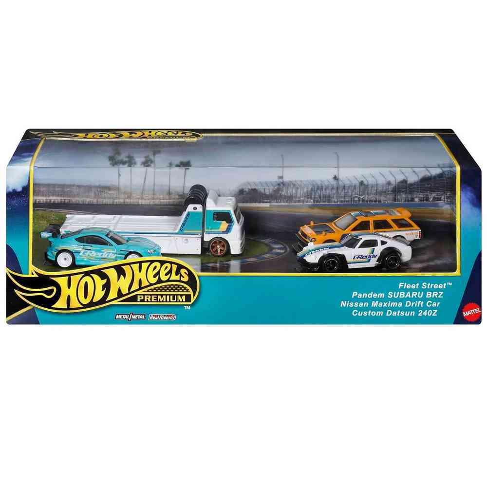 Buy Hot Wheels Premium Greddy Display Collector Set Toys101 | NZ