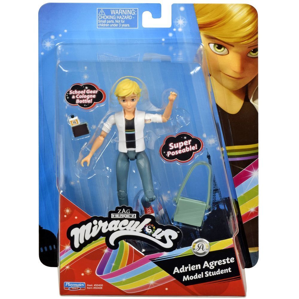 Buy Miraculous Small Doll Adrien Agreste Model Student Toys101 | NZ