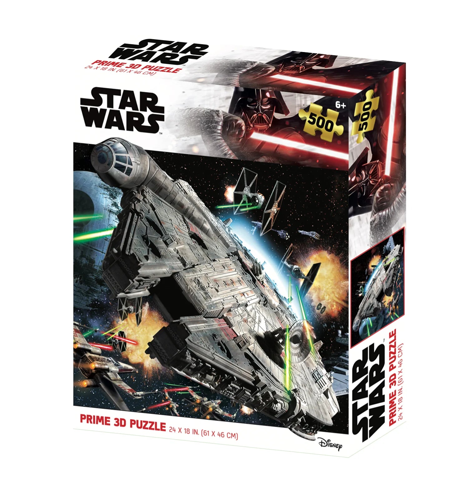 Prime 3D Puzzles: Millennium Falcon (500pc) – Toys101