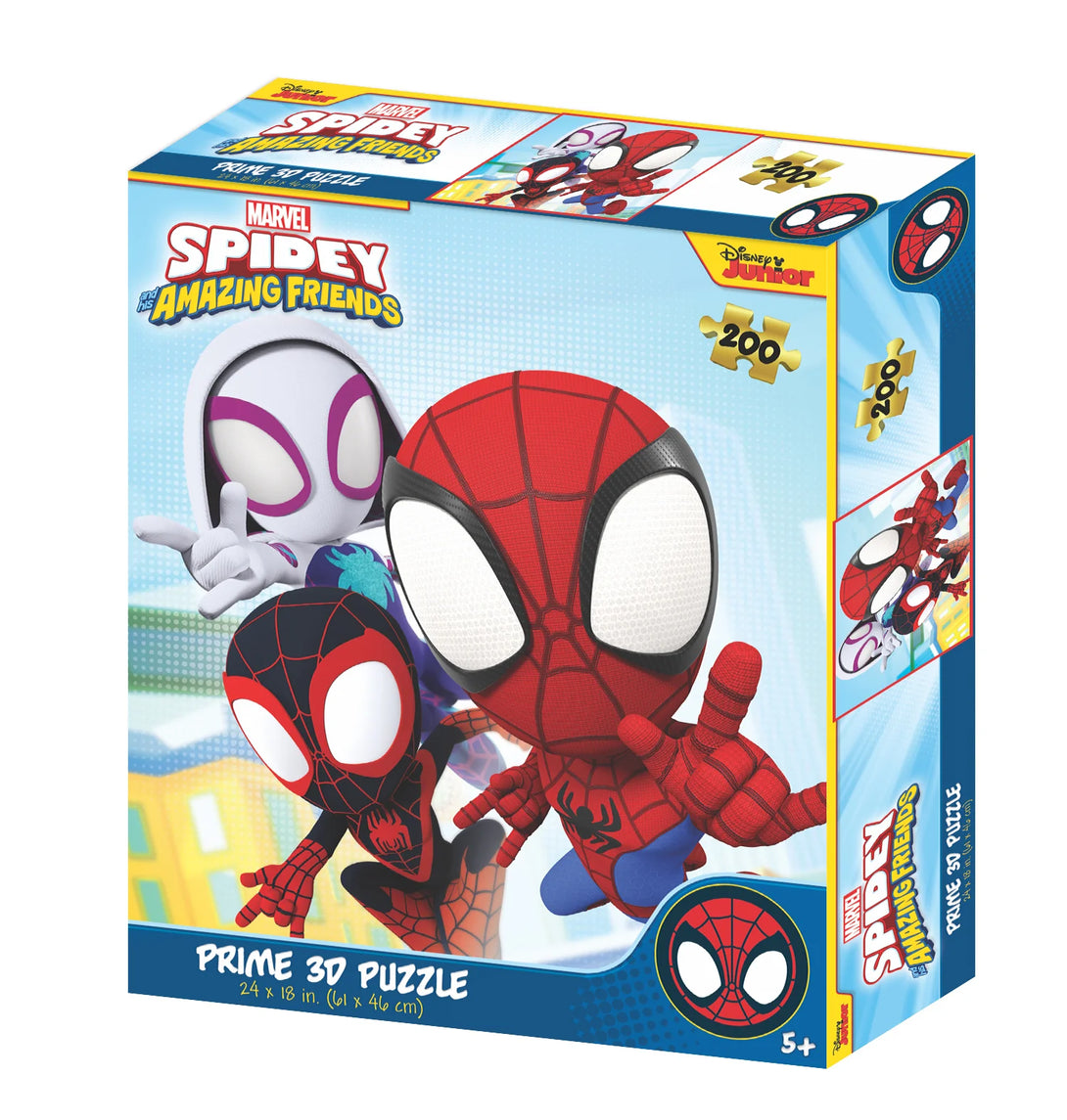 Buy Prime 3D Puzzles:Marvel's Spidey and His Amazing Friends (200pc ...