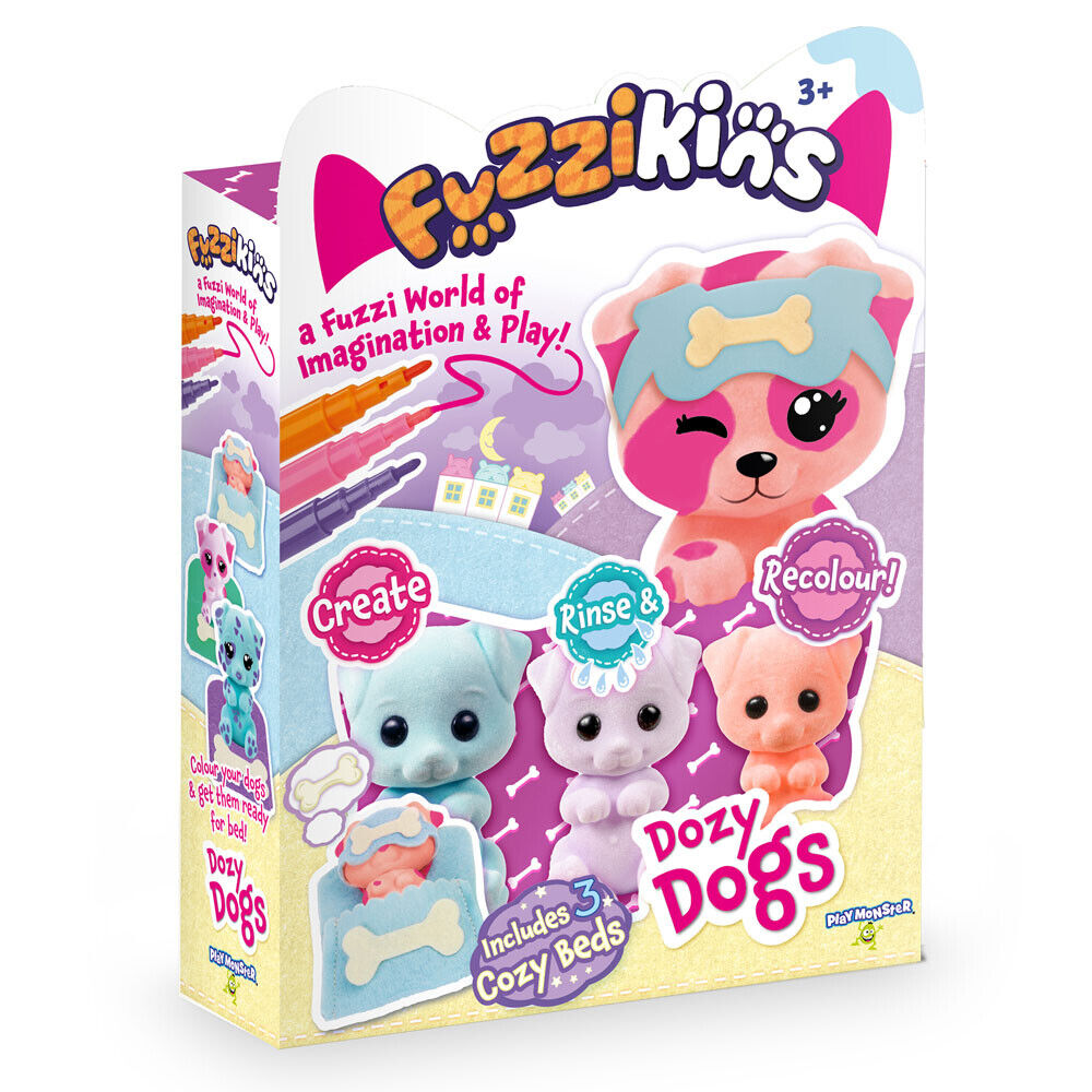 Buy Fuzzikins Dozy Dogs Colour Wash & Play Set Toys101 | NZ