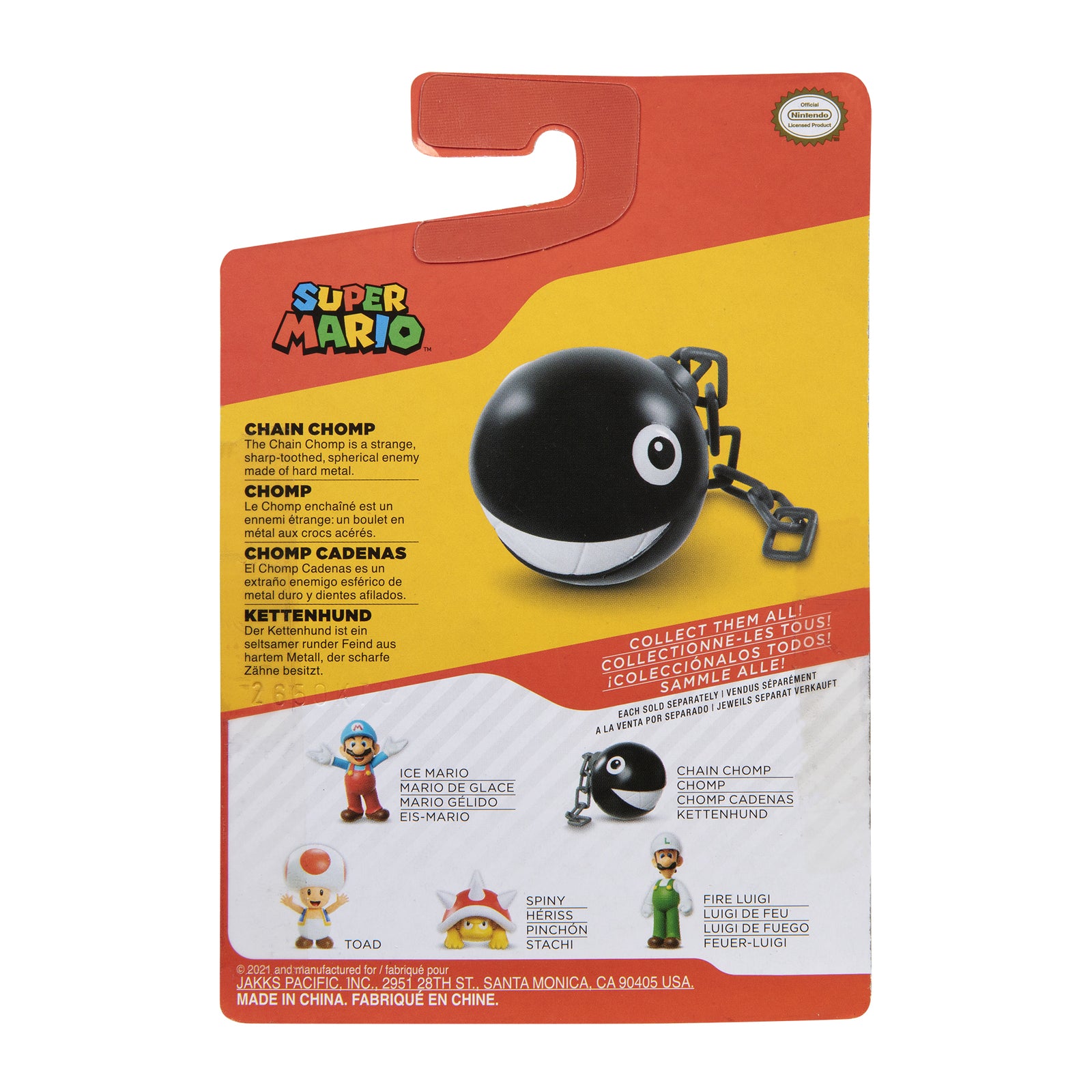 Super Mario: 6.3cm Mini Figure - Chain Chomp – Toys101