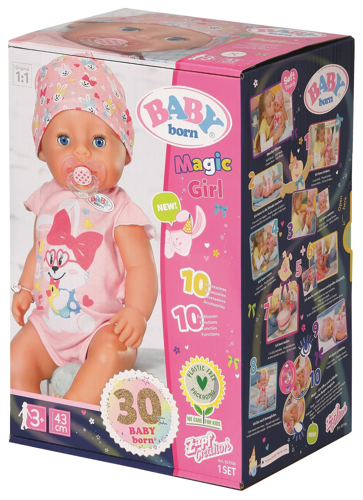Buy Baby Born Magic Girl 43cm Light Toys101 | NZ