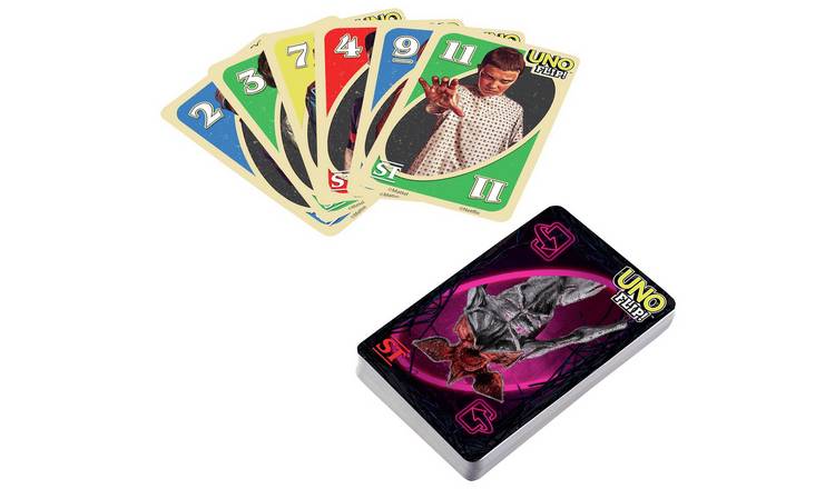 Buy Uno Flip Stranger Things Card Game Toys101 | NZ