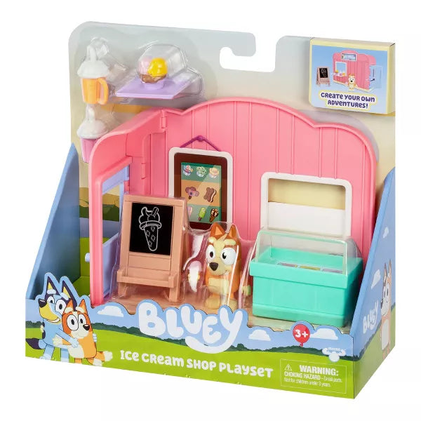 Bluey Ice Cream Shop Playset – Toys101