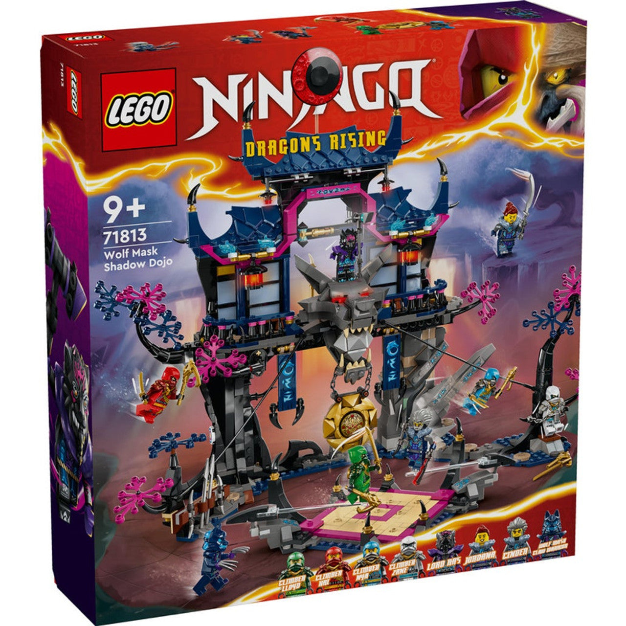 Buy LEGO NINJAGO 71813 Wolf Mask Shadow Dojo Toys101 | NZ