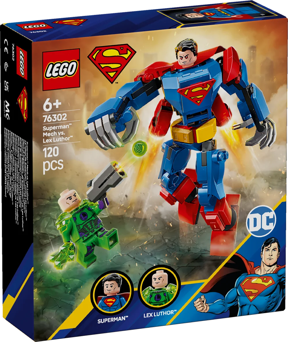 Buy LEGO DC 76302 Superman Mech vs. Lex Luthor Toys101 | NZ