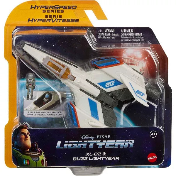Disney Pixar Lightyear Hyperspeed Series XL-02 Spaceship with Mini Buzz ...