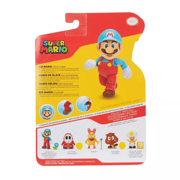 Super Mario: 10cm Basic Figure - Ice Mario
