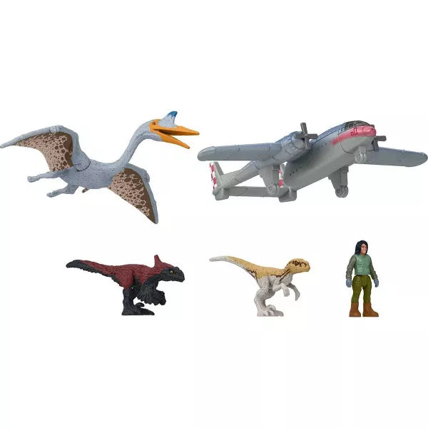 Jurassic World Dominion MINIS Flight Or Fight Figure 5 Pack Jurassic World Dominion MINIS Flight Or Fight Figure 5 Pack