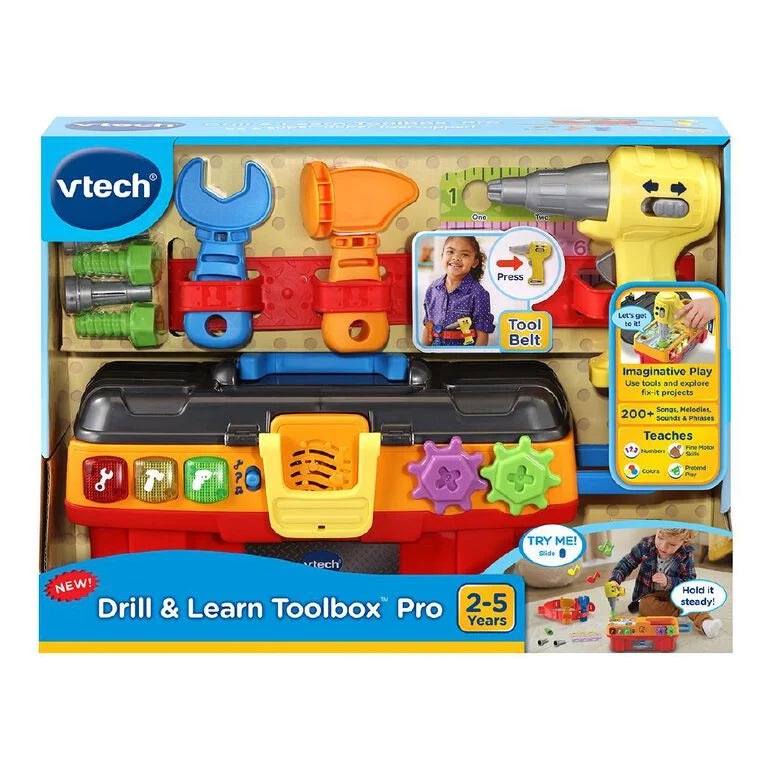 Buy VTECH DRILL & LEARN TOOL BOX Toys101 | NZ