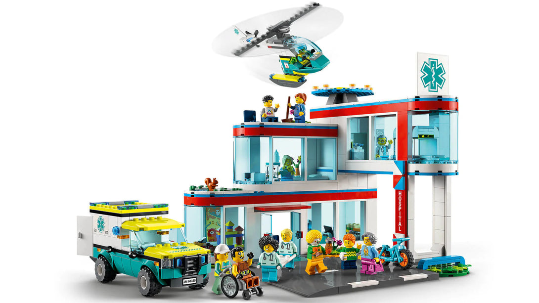 Buy LEGO City 60330 Hospital Toys101 | NZ