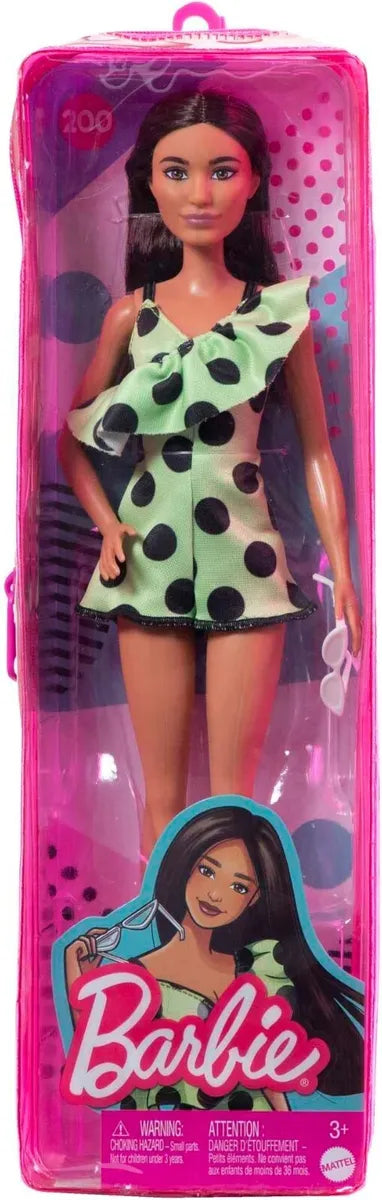 Buy Barbie Fashionistas Doll with Brunette with Polka Dot Toys101 | NZ