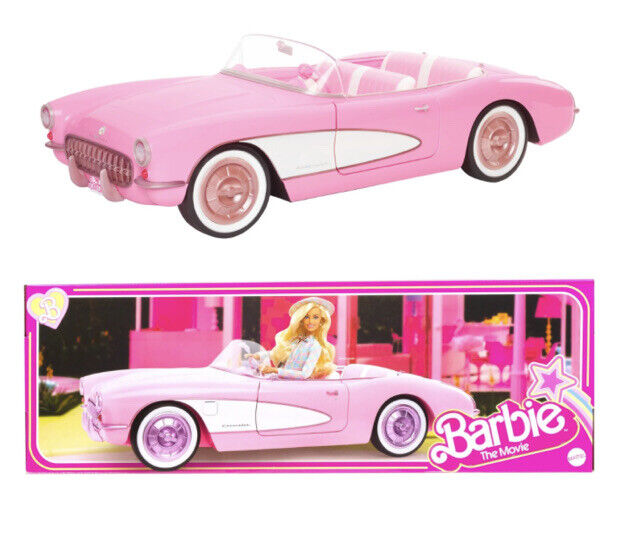 Buy Barbie The Movie Collectible Corvette Car - Pink Toys101 | NZ