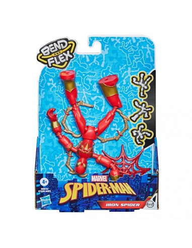 Marvel Bend And Flex Iron Spider Man Figure