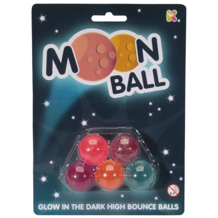 Buy Moon Ball - Glow In The Dark High Bounce Balls Toys101 | NZ