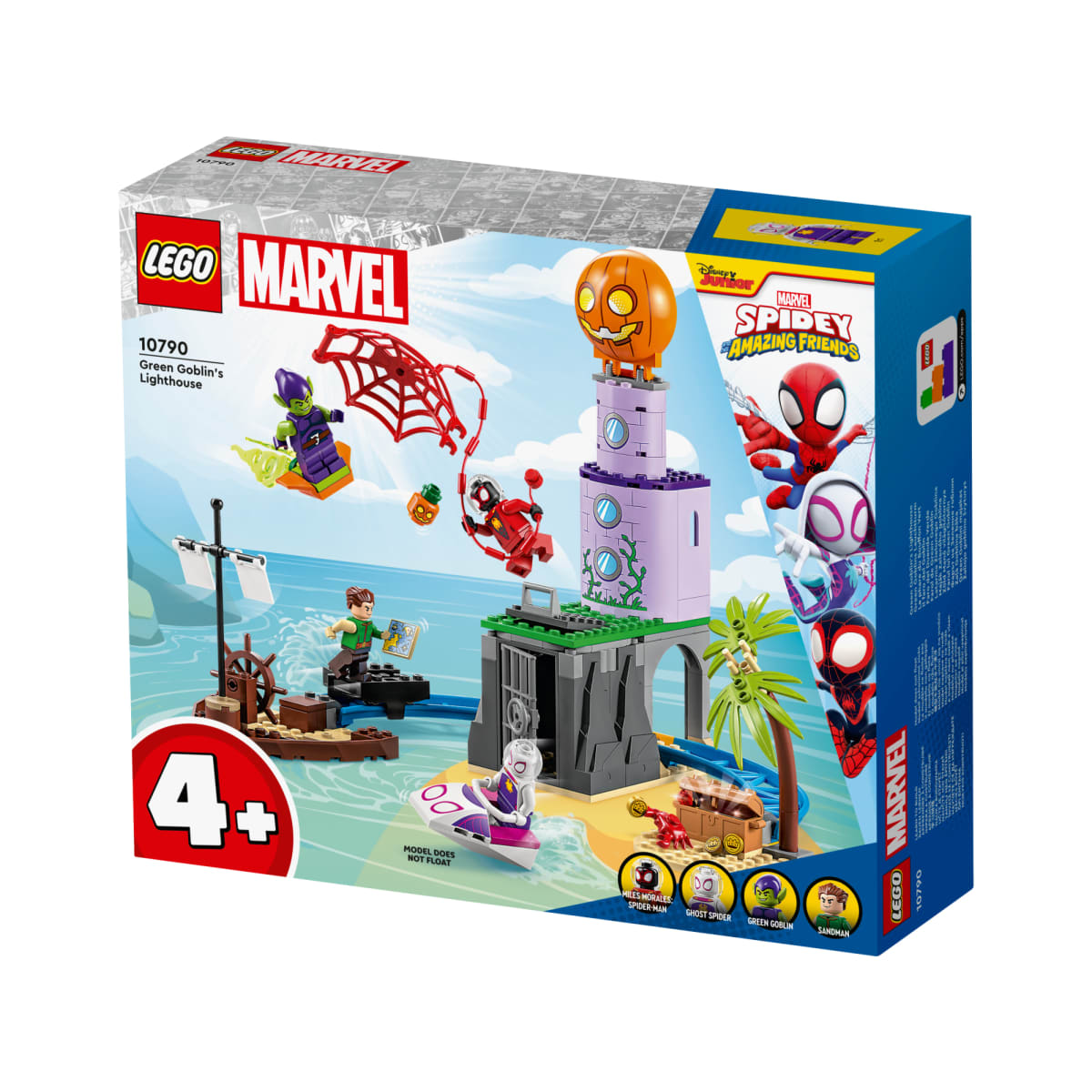 LEGO SPIDEY 10790 TEAM SPIDEY AT GREEN GOBLIN'S LIGHT HOUSE – Toys101