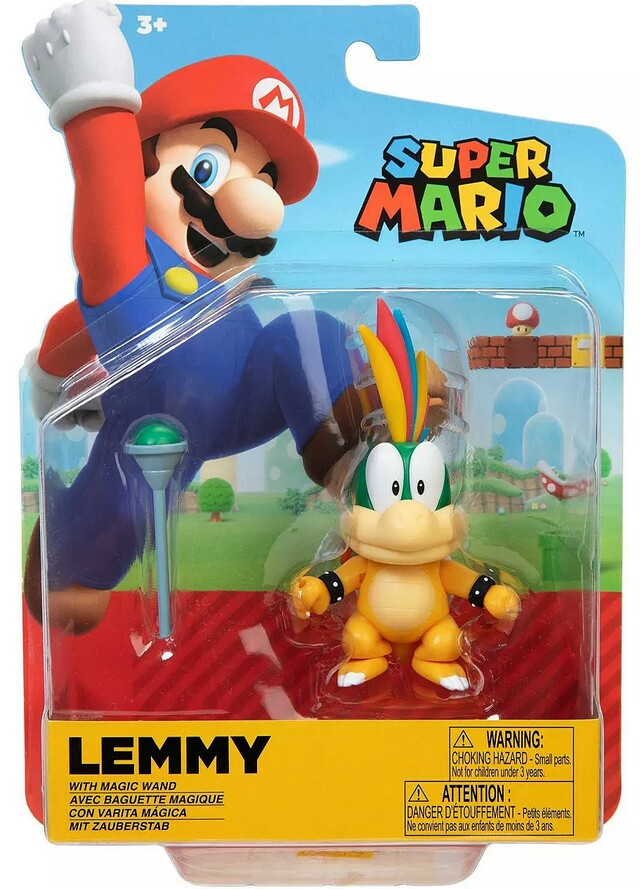Super Mario-Lemmy 12cm Figurine – Toys101