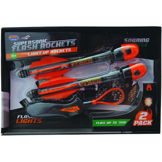 Wahu Supersonic Flash Rocket-Light Up – Toys101