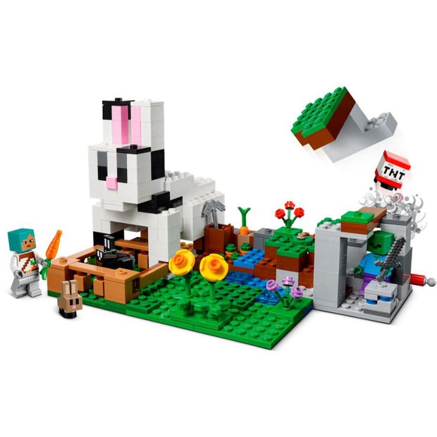 LEGO Minecraft 21181 The Rabbit Ranch – Toys101
