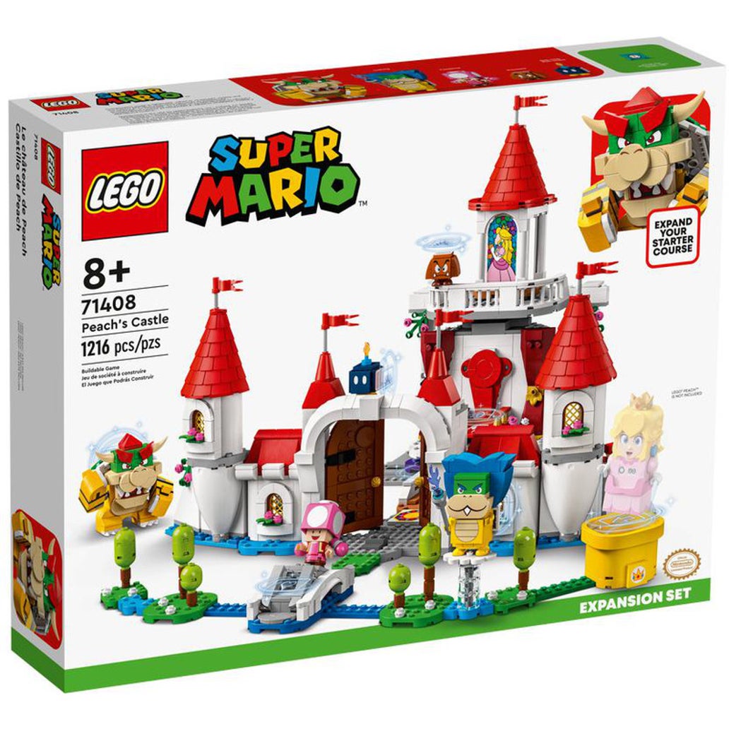 Buy LEGO Super Mario 71408 Peach's Castle Expansion Set Toys101 | NZ