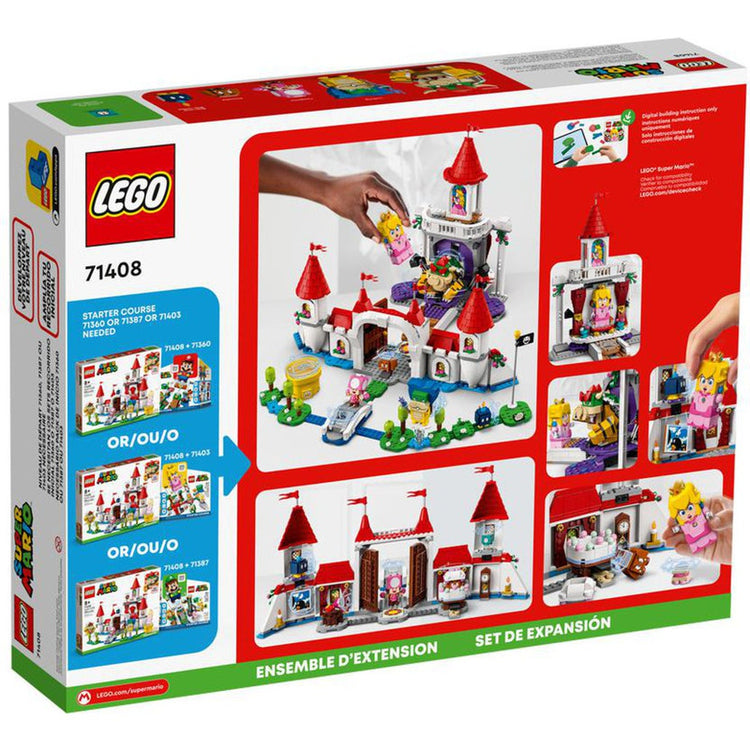 Buy LEGO Super Mario 71408 Peach's Castle Expansion Set Toys101 | NZ